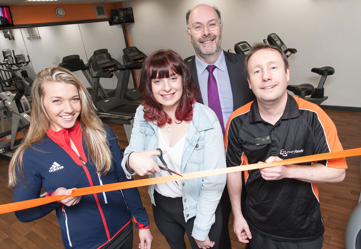 Olivia Cork and Rowan Cheshire open new Alsager Leisure Centre Fitness ...