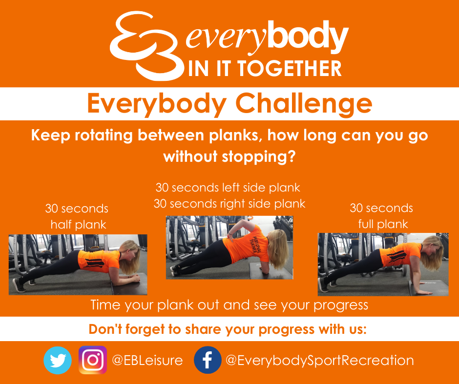 Fridays= Everybody Challenge day • Everybody Health and Leisure