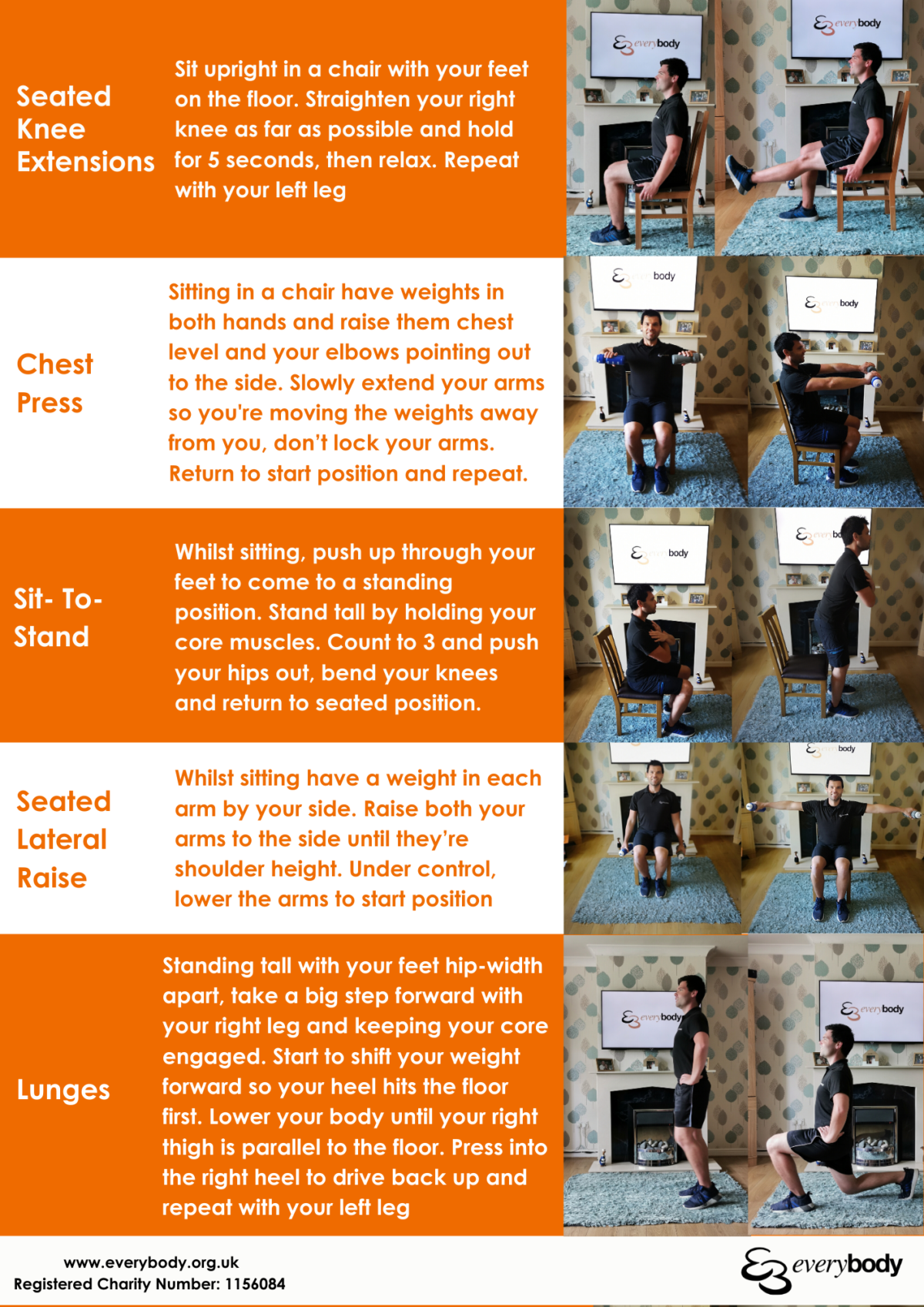 COPD Workout Card • Everybody Health and Leisure