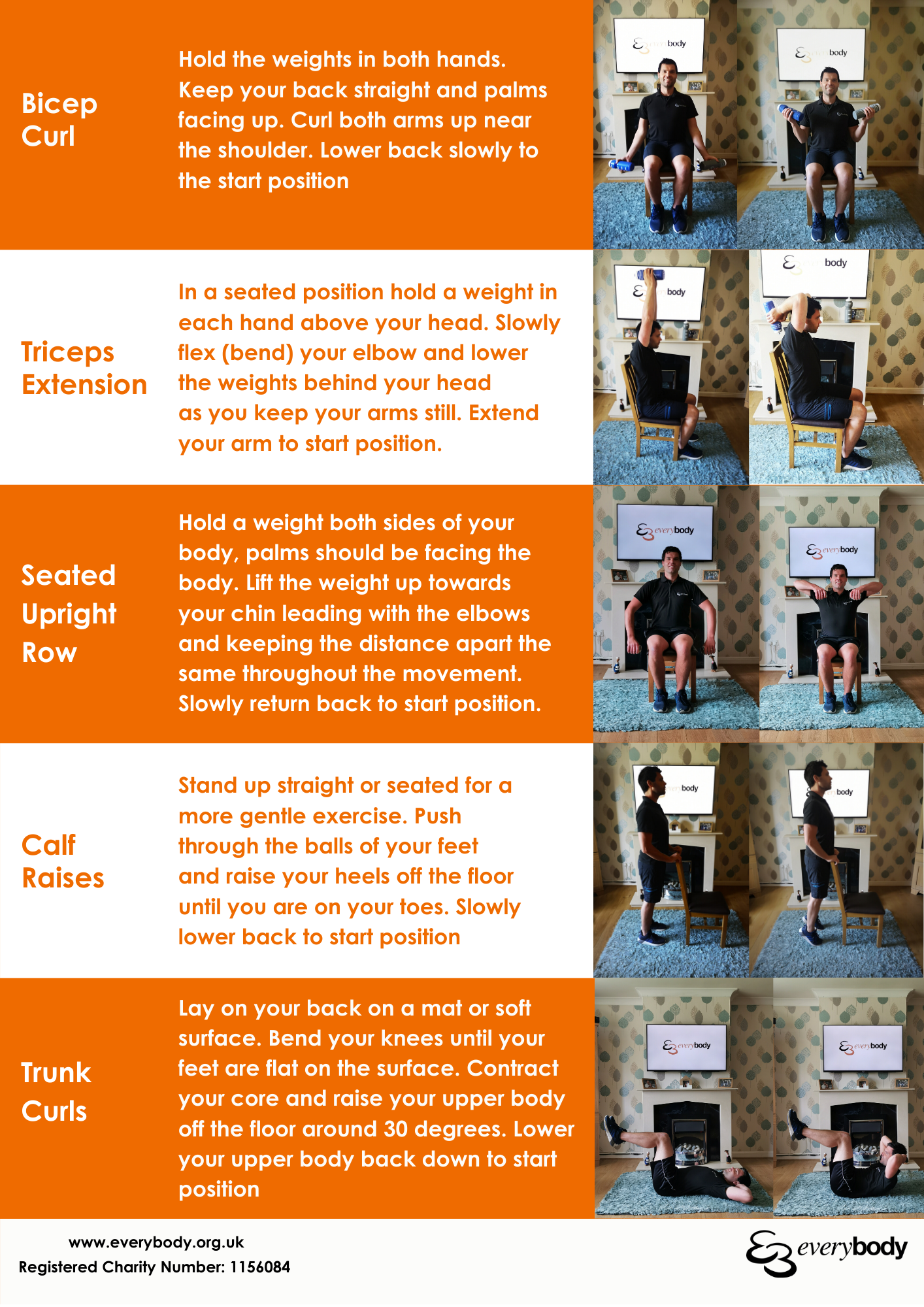 COPD Workout Card • Everybody Health and Leisure