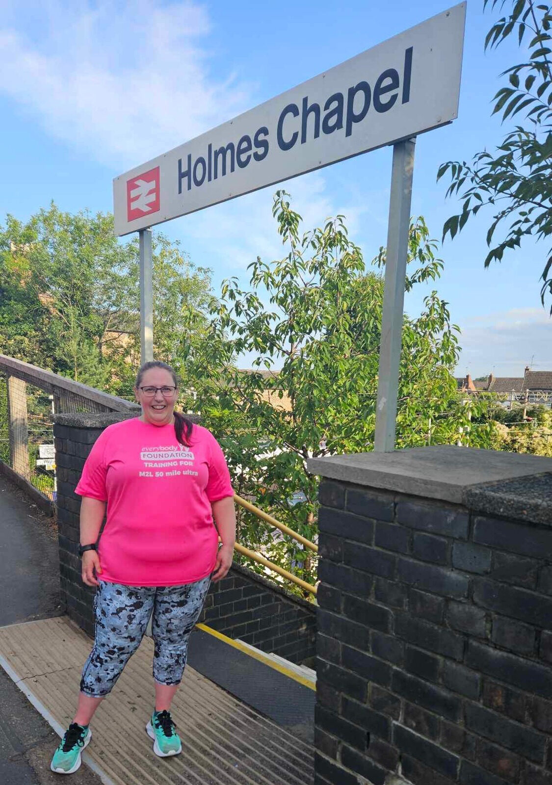 Becky who is training for a 50 mile race, smashes her target for July ...